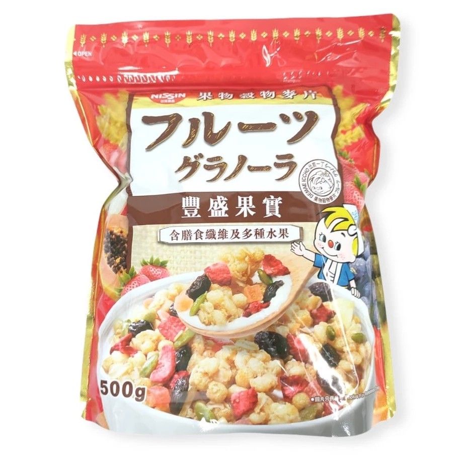 Nissin granola breakfast cereal oat clusters breakfast cereal crunch ...