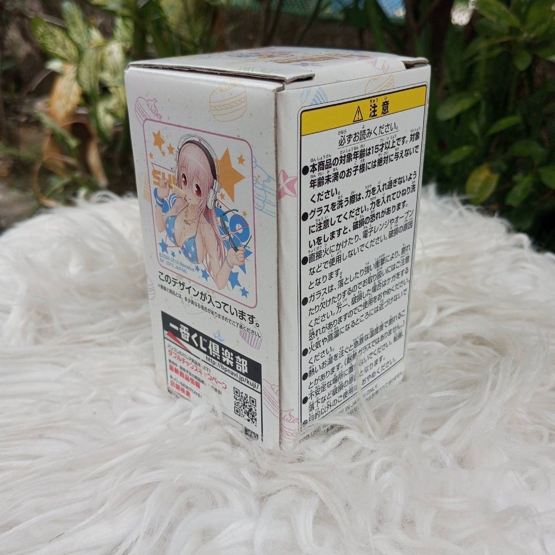 Nitro Plus Super Sonico Drinking Glass, Furniture & Home Living ...