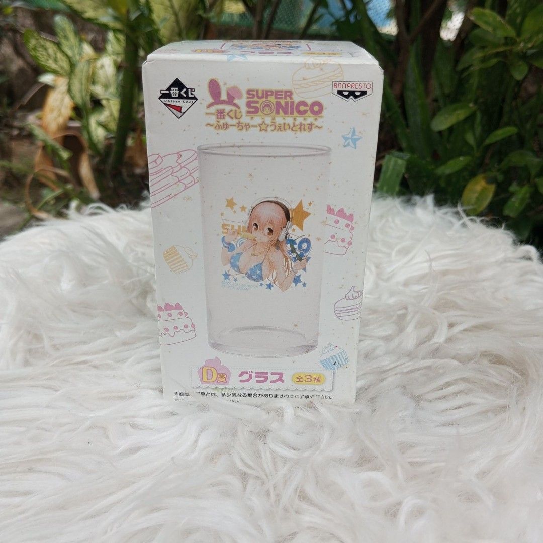 Nitro Plus Super Sonico Drinking Glass, Furniture & Home Living ...