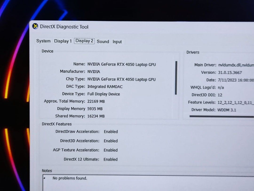[NVIDIA RTX 4050] Laptop Super Gaming MSI Evolve Thin Core i7 Gen 12 ...