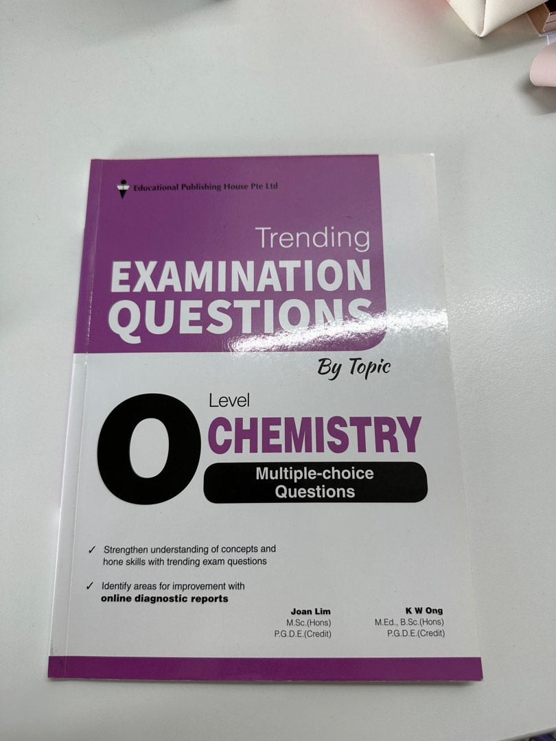 O LEVEL CHEMISTRY MCQs, Hobbies & Toys, Books & Magazines, Assessment ...