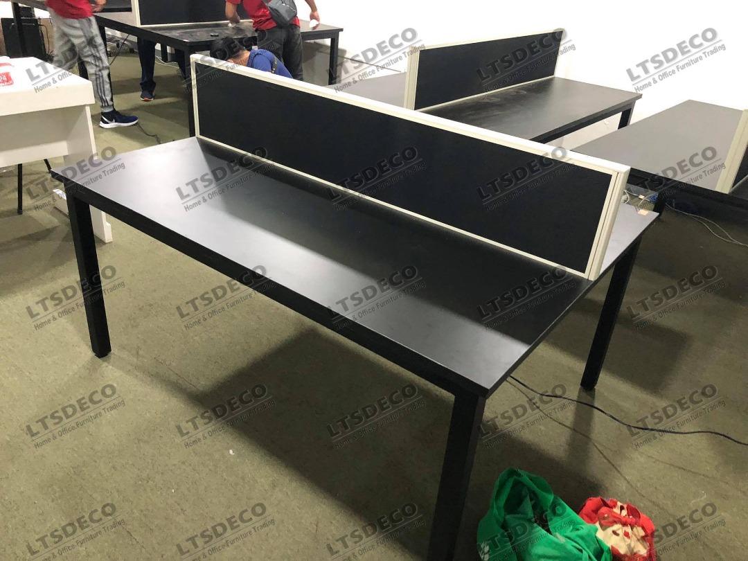 OFFICE TABLE W/ TOP PANEL | OFFICE FURNITURE AND PARTITION, Furniture ...