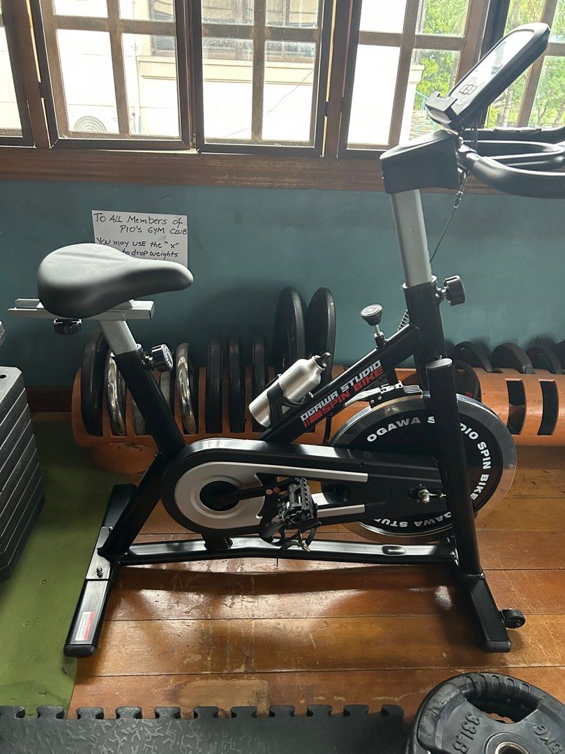 Ogawa Studio Spin Bike, Sports Equipment, Exercise & Fitness, Cardio ...
