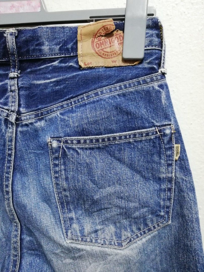 Omnigod denim selvedge japan, Men's Fashion, Bottoms, Jeans on Carousell
