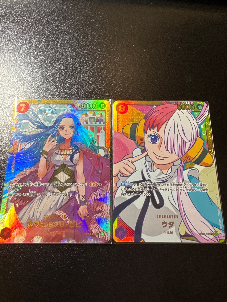 One Piece TCG Vivi And Uta SEC Set Hobbies Toys Toys Games On Carousell