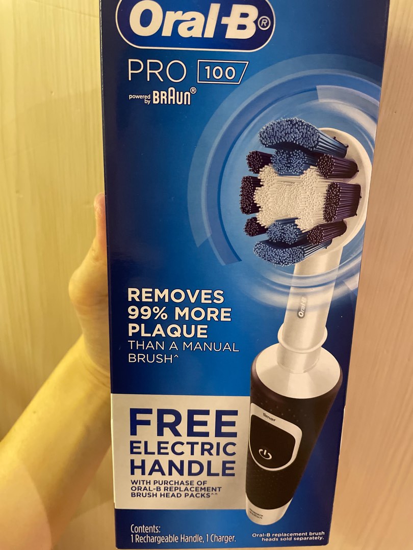 Oral B Rechargeable Electric Handle, Beauty & Personal Care, Oral Care ...