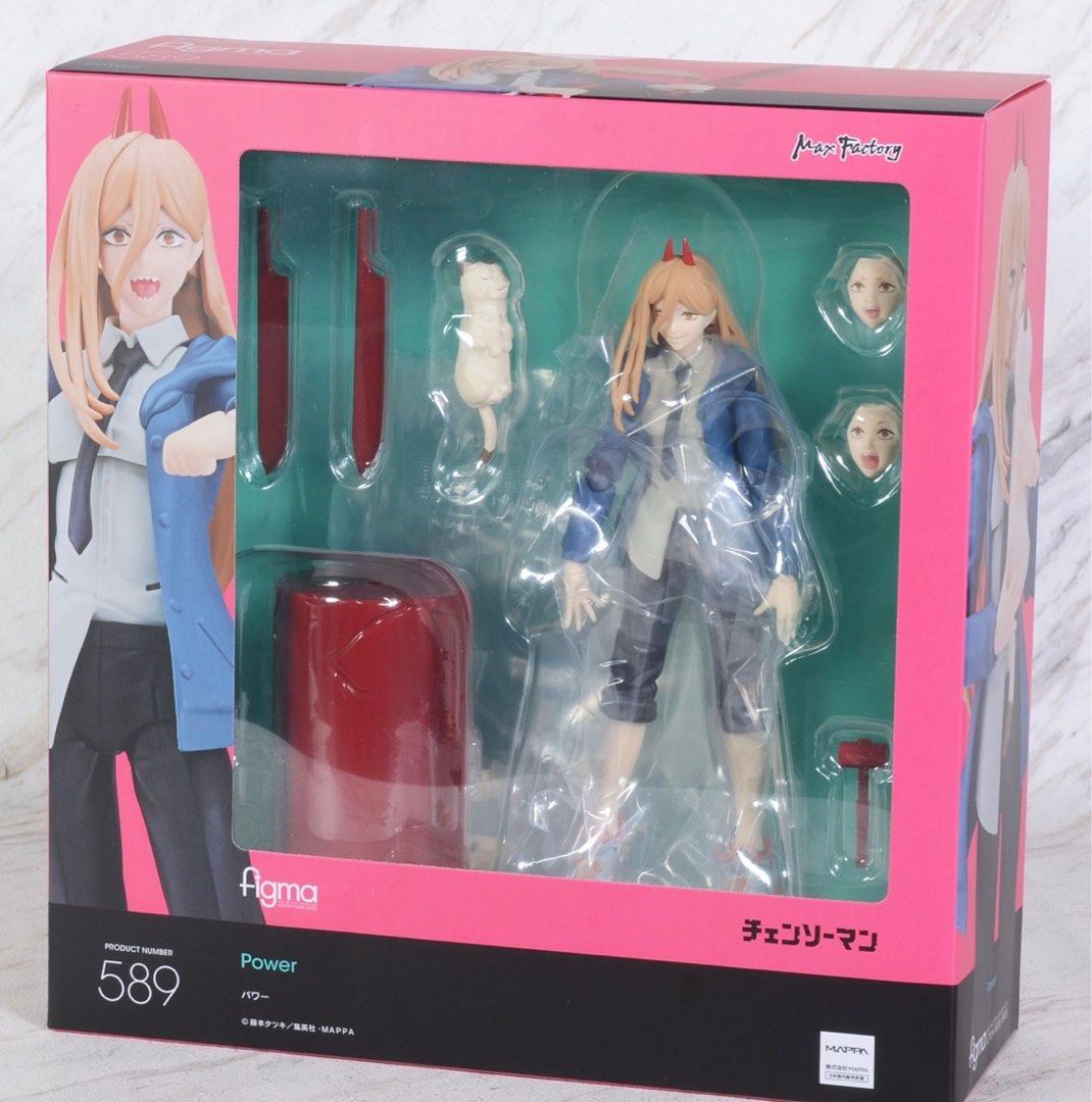 [order] Figma 589 Power Denji Chainsaw Man CSM Chain Saw MAPPA, Hobbies ...