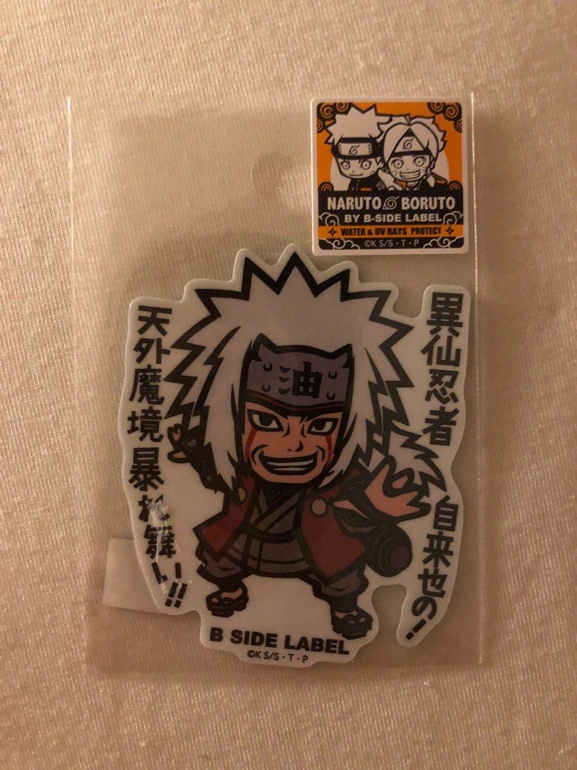 (Original) Naruto Sannin Stickers - B Side Label from Japan, Hobbies ...