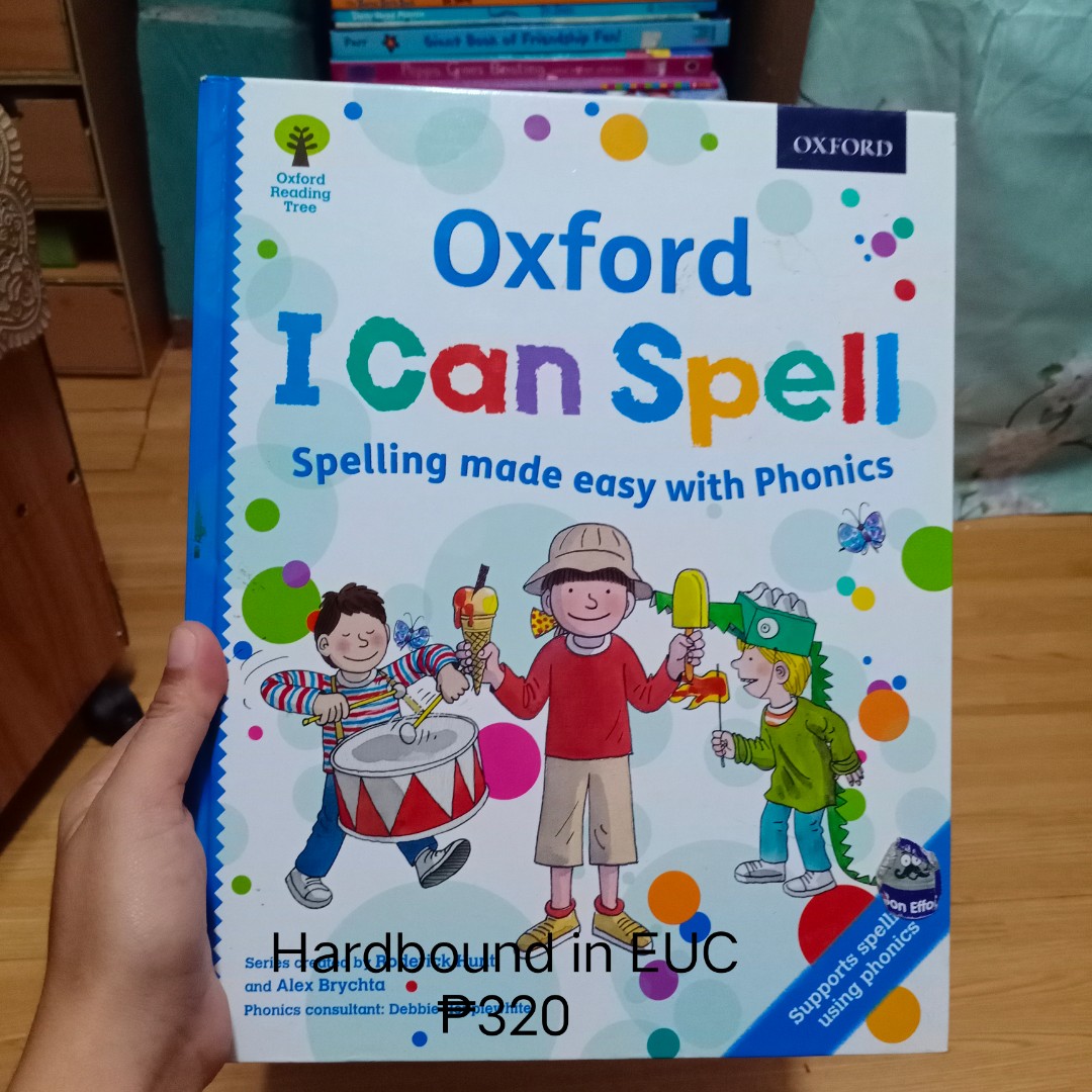 Oxford I Can Spell Spelling made easy with Phonics, Hobbies & Toys ...