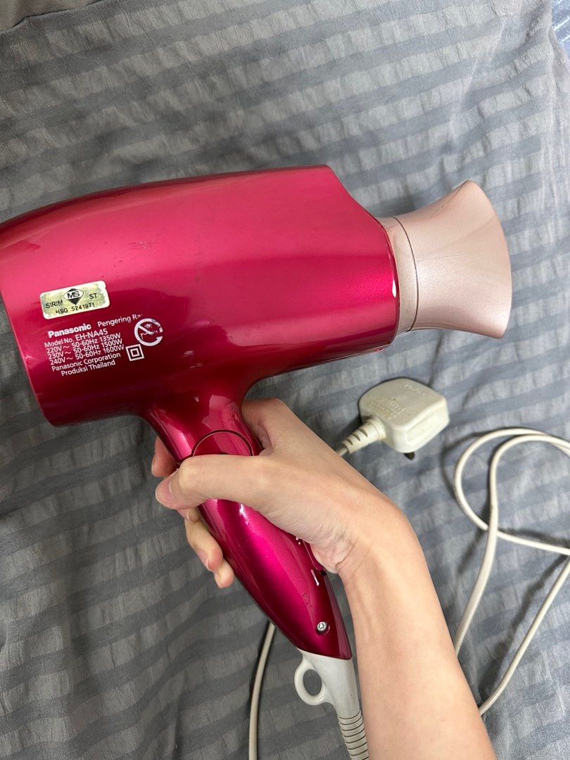 Panasonic Hair Dryer EH-NA45 nanoe, Beauty & Personal Care, Hair on ...