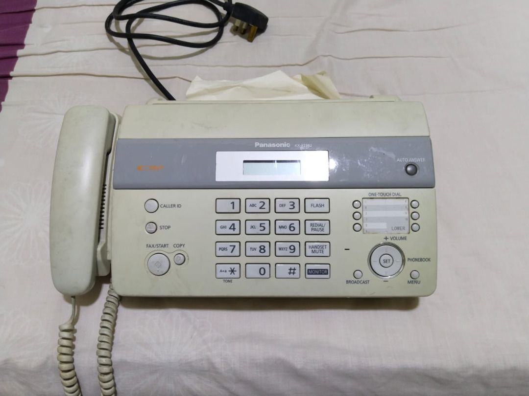 Panasonic KX-FT982 fax machine, Computers & Tech, Office & Business ...