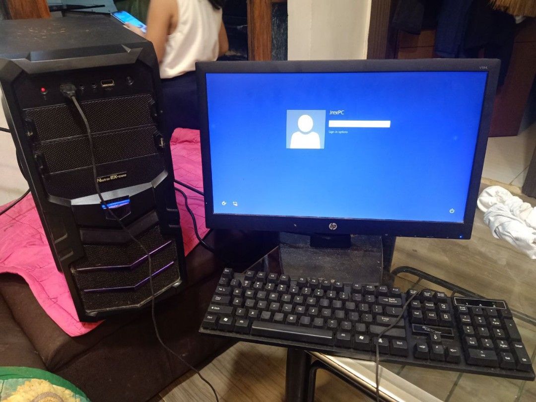 PC SET UP FOR SALE P5,500, Computers & Tech, Desktops on Carousell