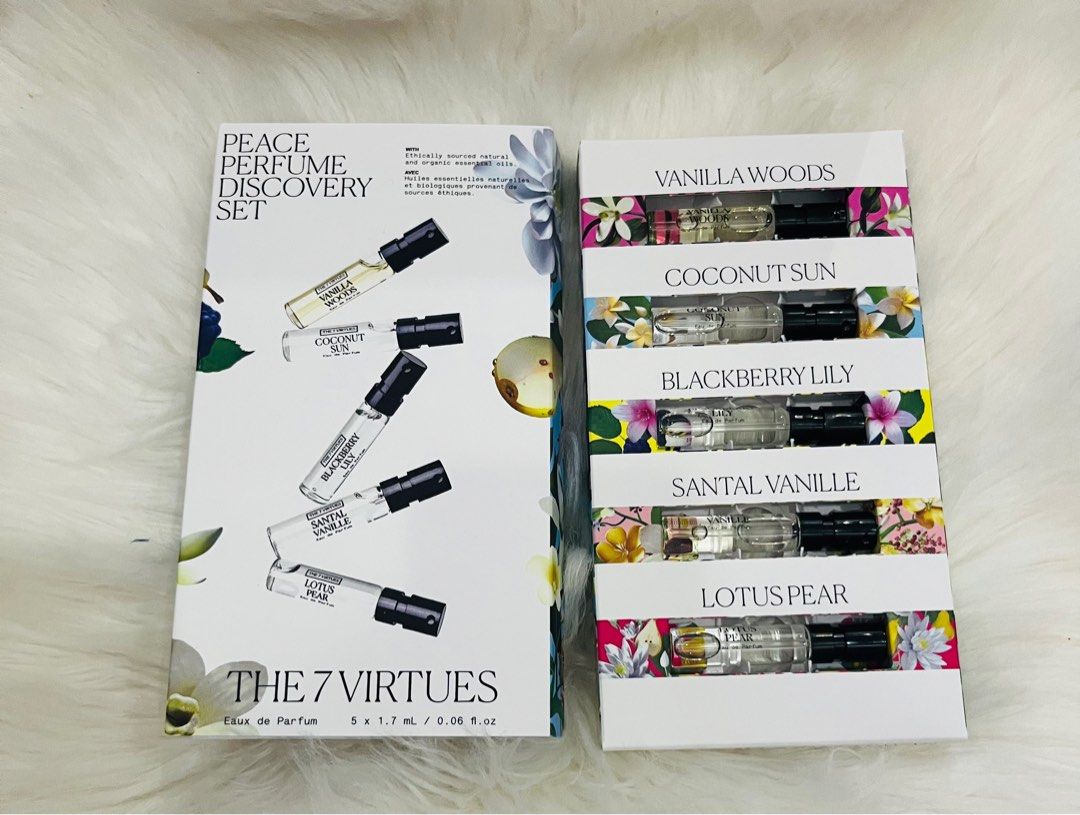 Peace Perfume Discovery set THE 7 VIRTUES, Beauty & Personal Care, Fragrance & Deodorants on ...