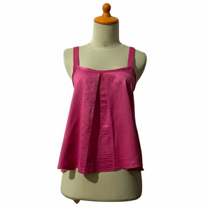 Pink Fanta Sexy Top, Fesyen Wanita, Pakaian Wanita, Atasan di Carousell