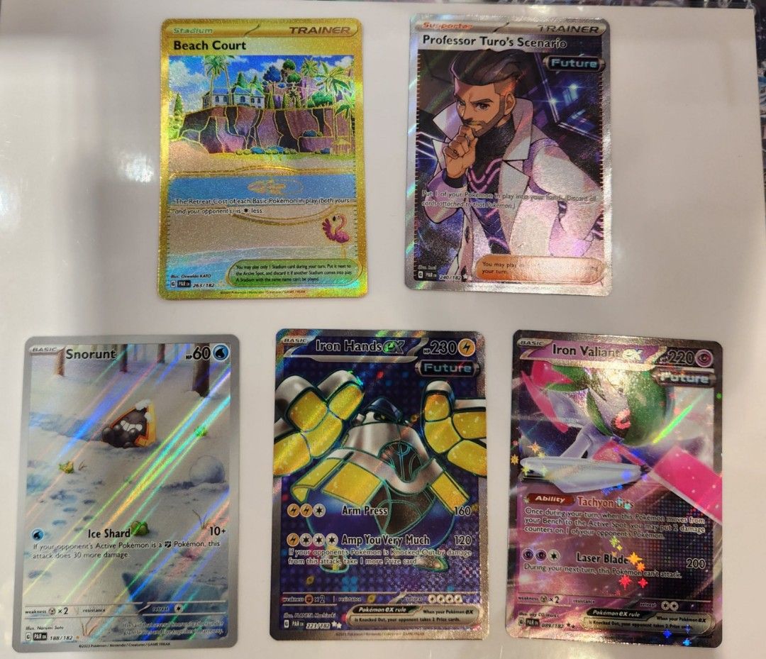 Pokemon Card SV04, 興趣及遊戲, 玩具 & 遊戲類 - Carousell