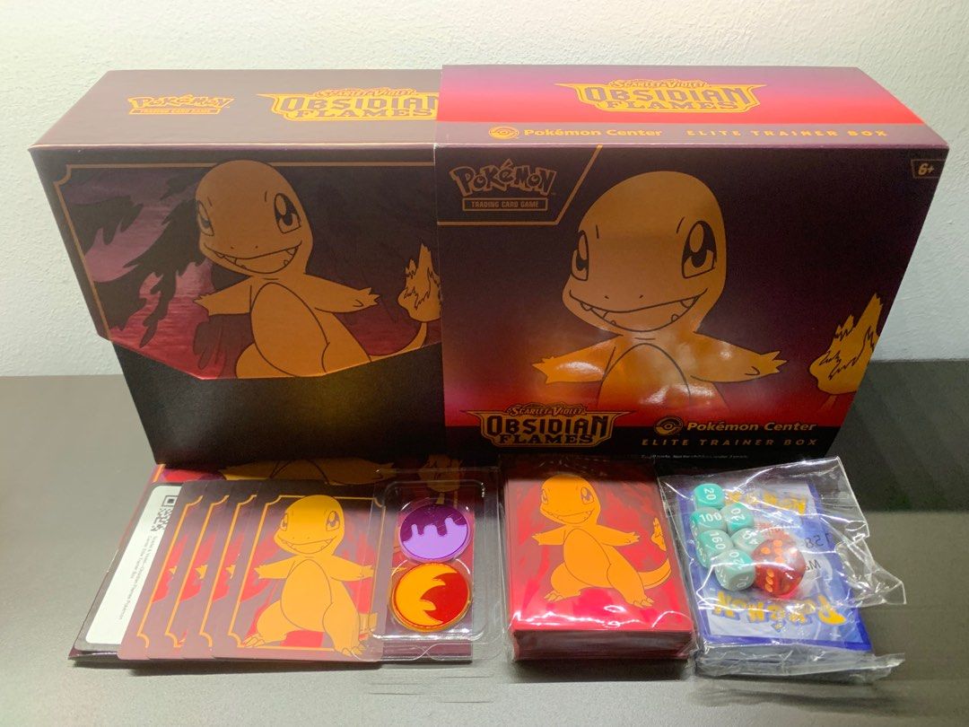 Pokemon Center Obsidian Flames ETB Accessories, Hobbies & Toys, Toys ...