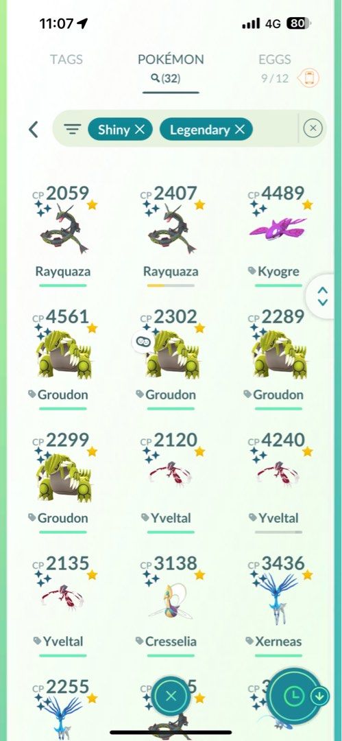 pokémon go stacked account, Video Gaming, Video Games, Others on Carousell