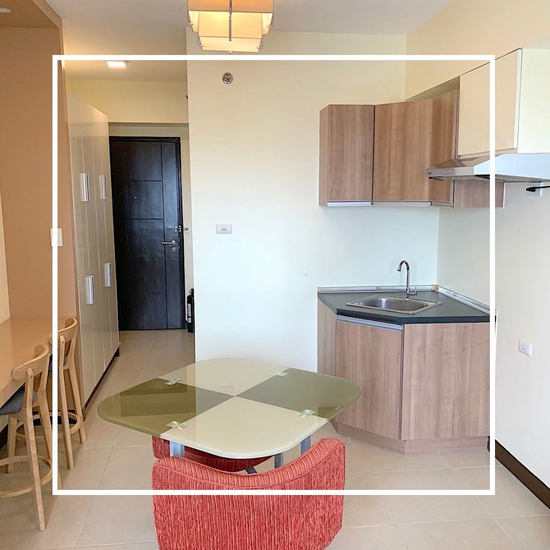 Pool View, Fully Furnished Studio Unit For Sale at Avida Towers Intima ...