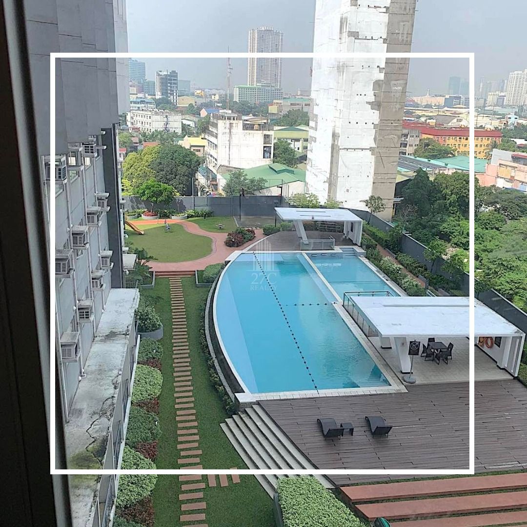 Pool View, Fully Furnished Studio Unit For Sale at Avida Towers Intima ...