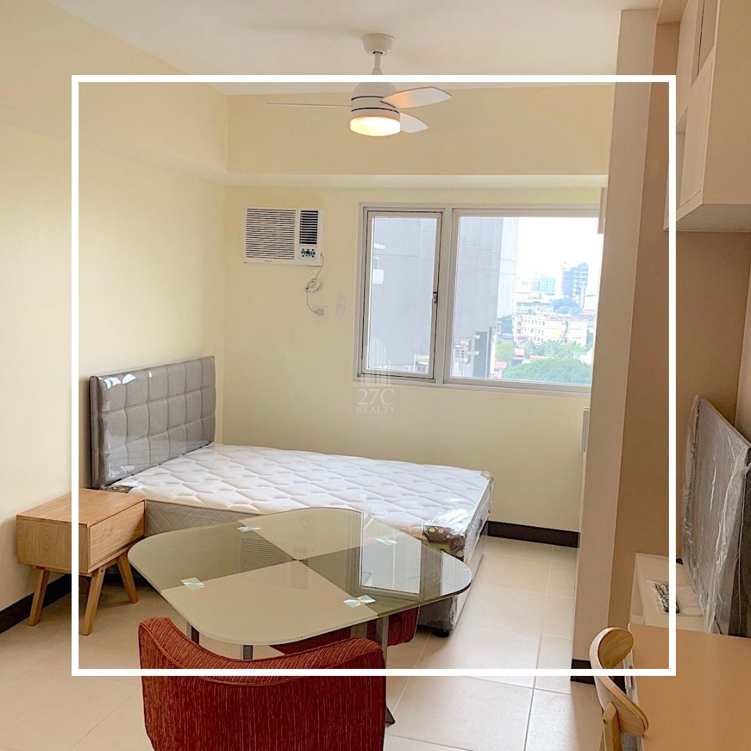 Pool View, Fully Furnished Studio Unit For Sale at Avida Towers Intima ...