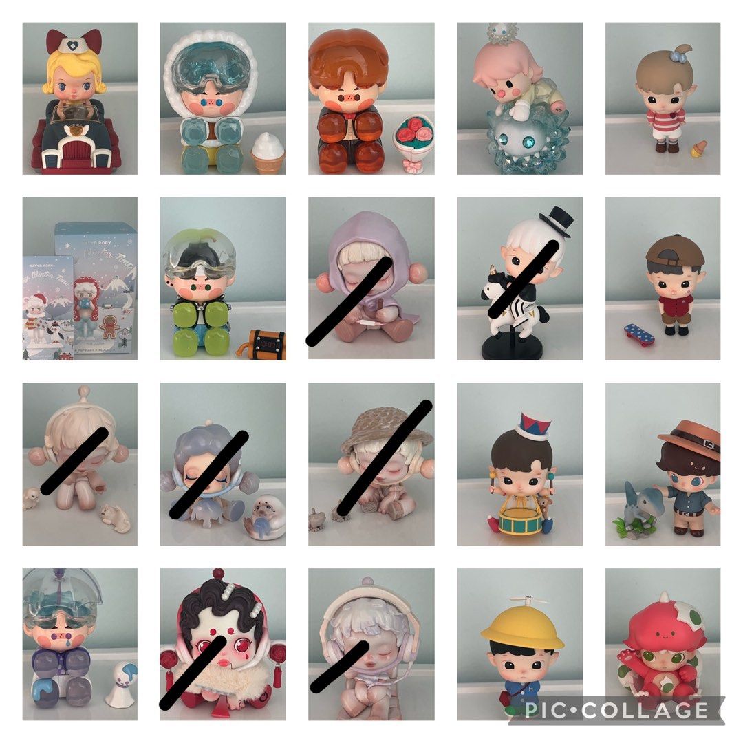 popmart skull panda hirono pino jelly hacipupu dimoo, Hobbies & Toys ...