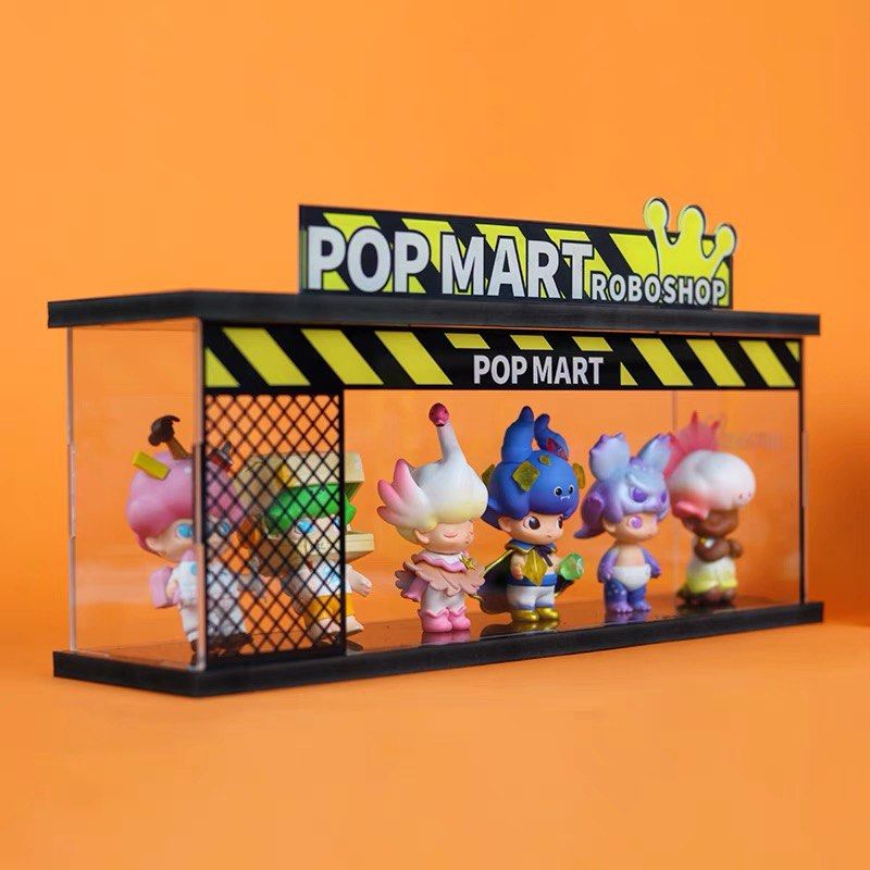Popmart unofficial display case, Hobbies & Toys, Toys & Games on Carousell