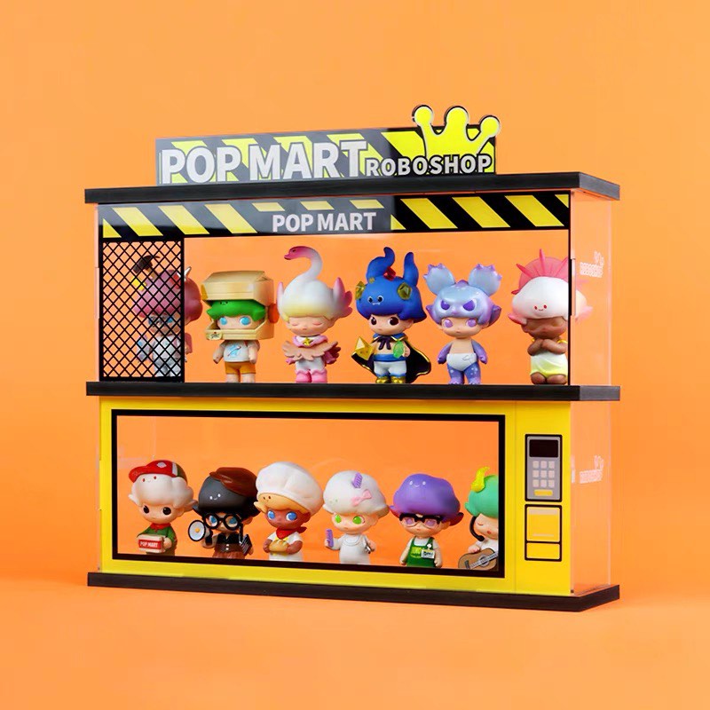 Popmart unofficial display case, Hobbies & Toys, Toys & Games on Carousell