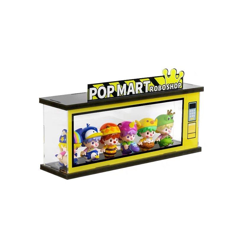 Popmart unofficial display case, Hobbies & Toys, Toys & Games on Carousell