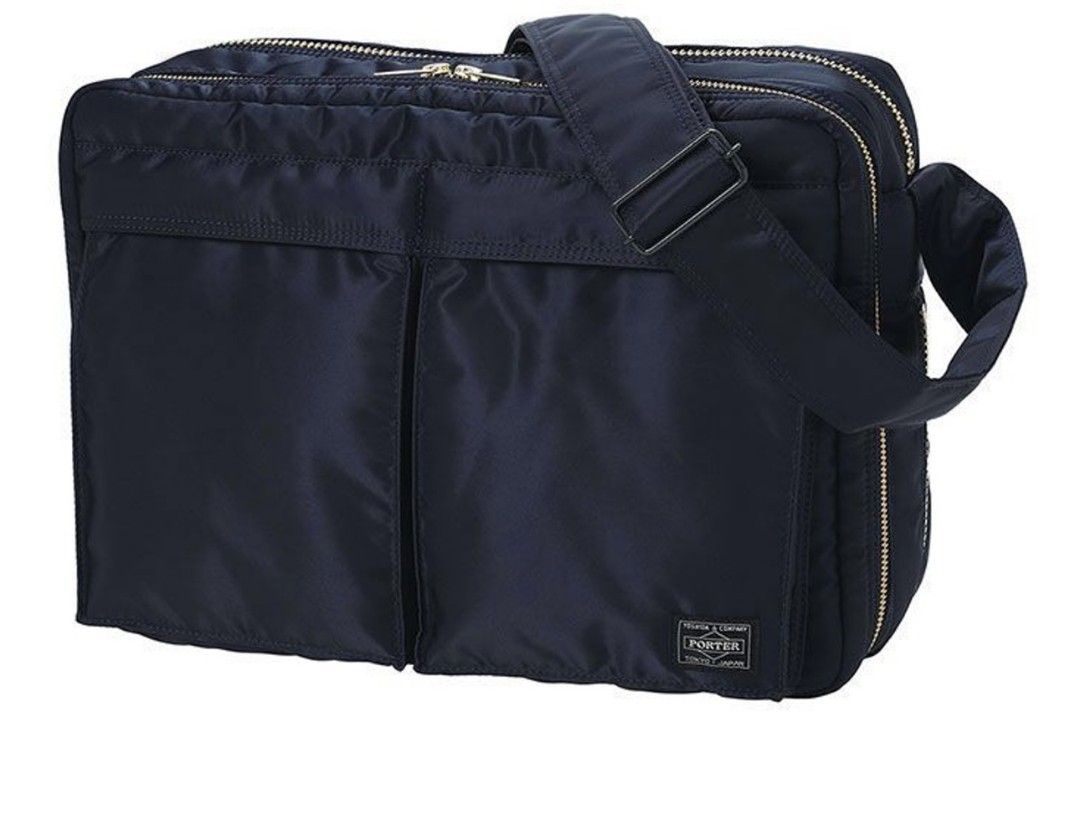Porter Tanker Shoulder Bag Navy Blue, Men's Fashion, Bags, Sling Bags ...