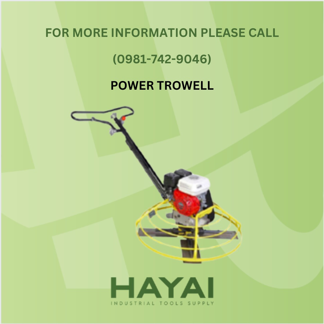 POWER TROWELL, Commercial & Industrial, Construction Tools & Equipment ...