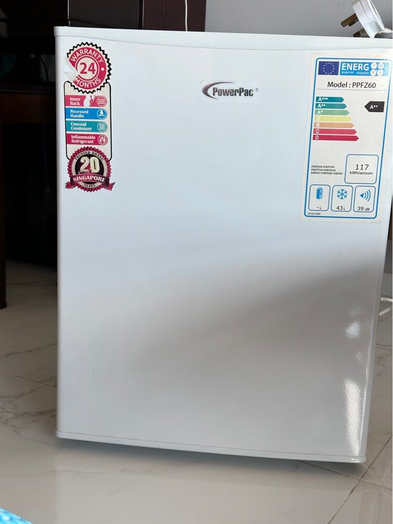 PowerPac Chest freezer, Mini freezer 50L, TV & Home Appliances, Kitchen ...