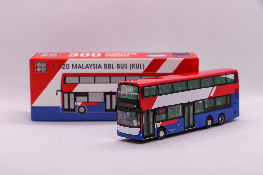 1/120 Malaysia Double-decker Bus, Hobbies & Toys, Toys & Games on Carousell