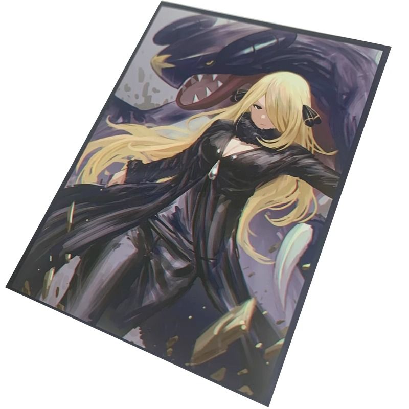 Preorder - Matte Cynthia Pokemon Waifu Trainer Anime card sleeve for ...