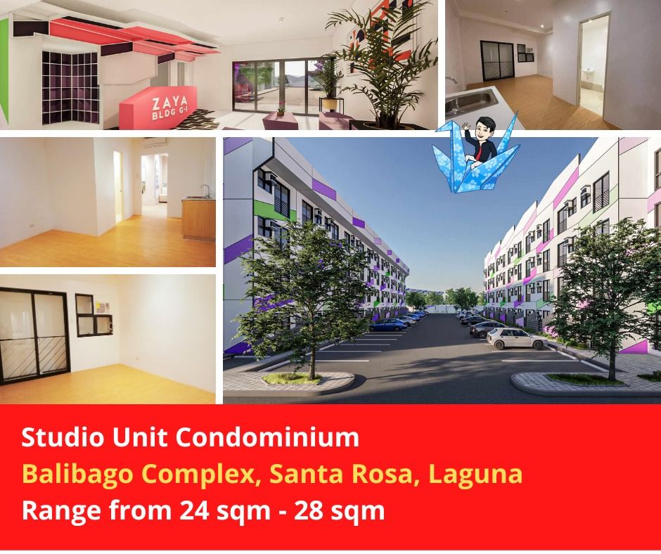Property For Sale Studio Unit Condominium Balibago Santa Rosa Laguna ...