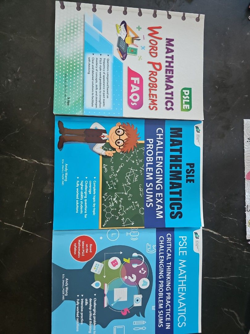 Psle Mathematics Problem Sums, Hobbies & Toys, Books & Magazines ...