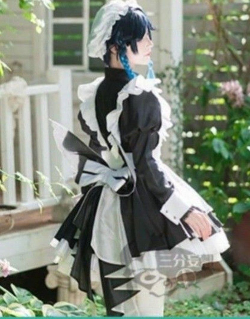 URGENT wts 1/3 delusion venti maid cosplay genshin impact, Hobbies ...