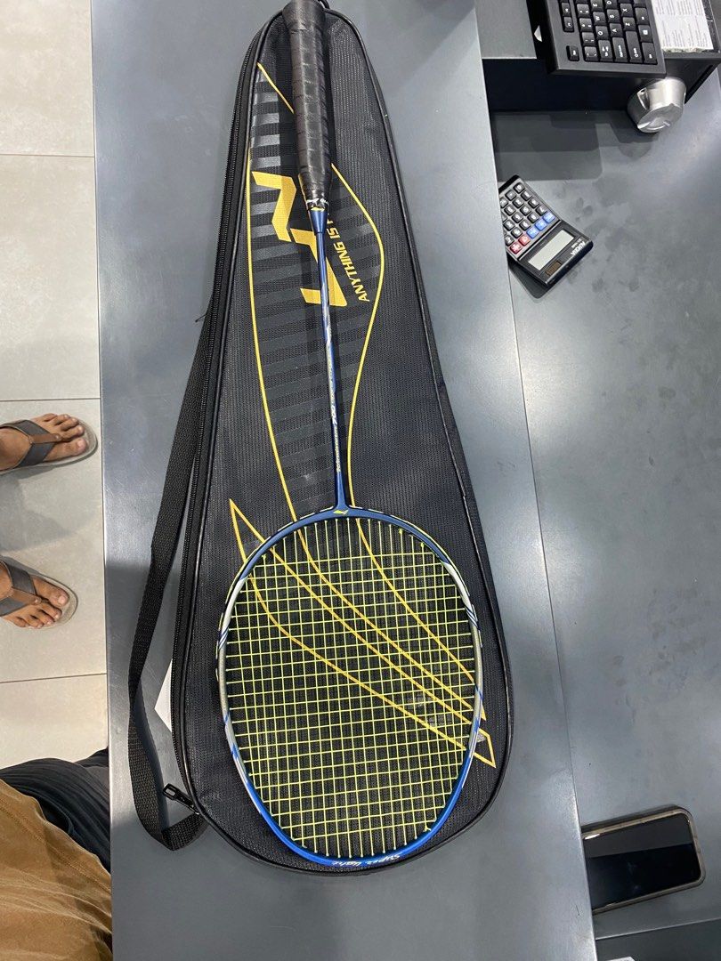 Racket LI-NING WINDSTORM 700 limited edition, Sports Equipment, Sports ...