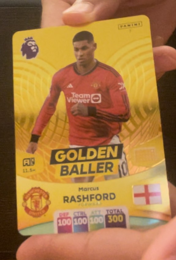 Rashford golden baller, Hobbies & Toys, Memorabilia & Collectibles ...