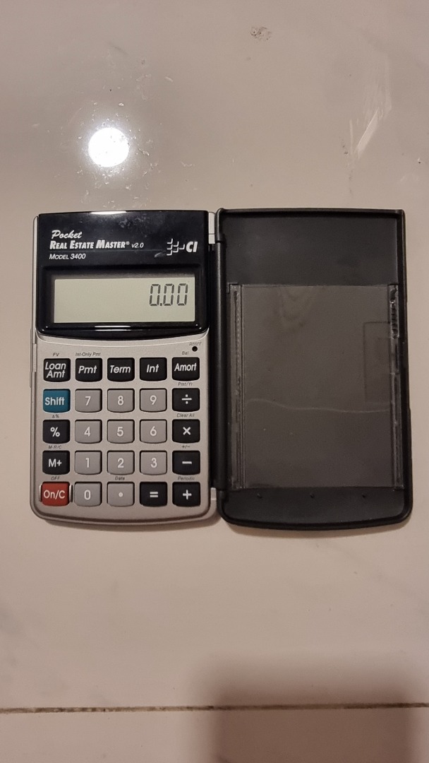 Real Estate Calculator for Res exam, Computers & Tech, Office ...
