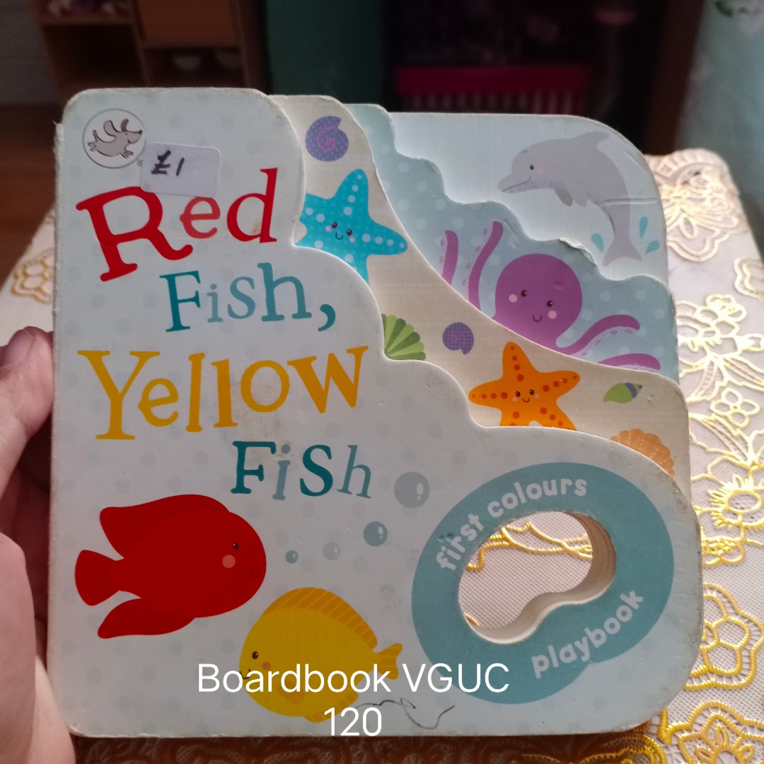 Red Fish,Yellow Fosh First Colors playbook, Hobbies & Toys, Books ...