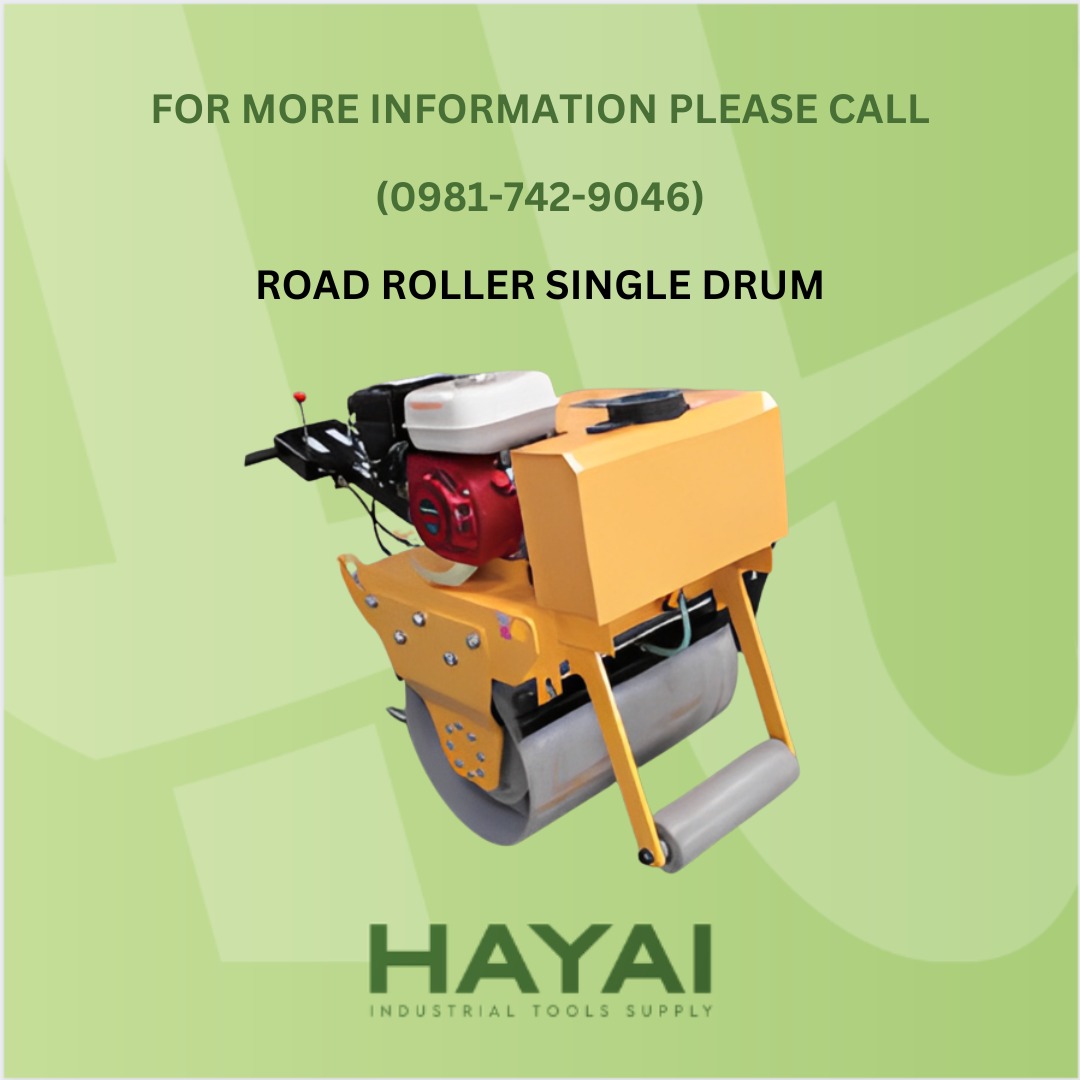 ROAD ROLLER SINGLE DRUM, Commercial & Industrial, Construction Tools ...