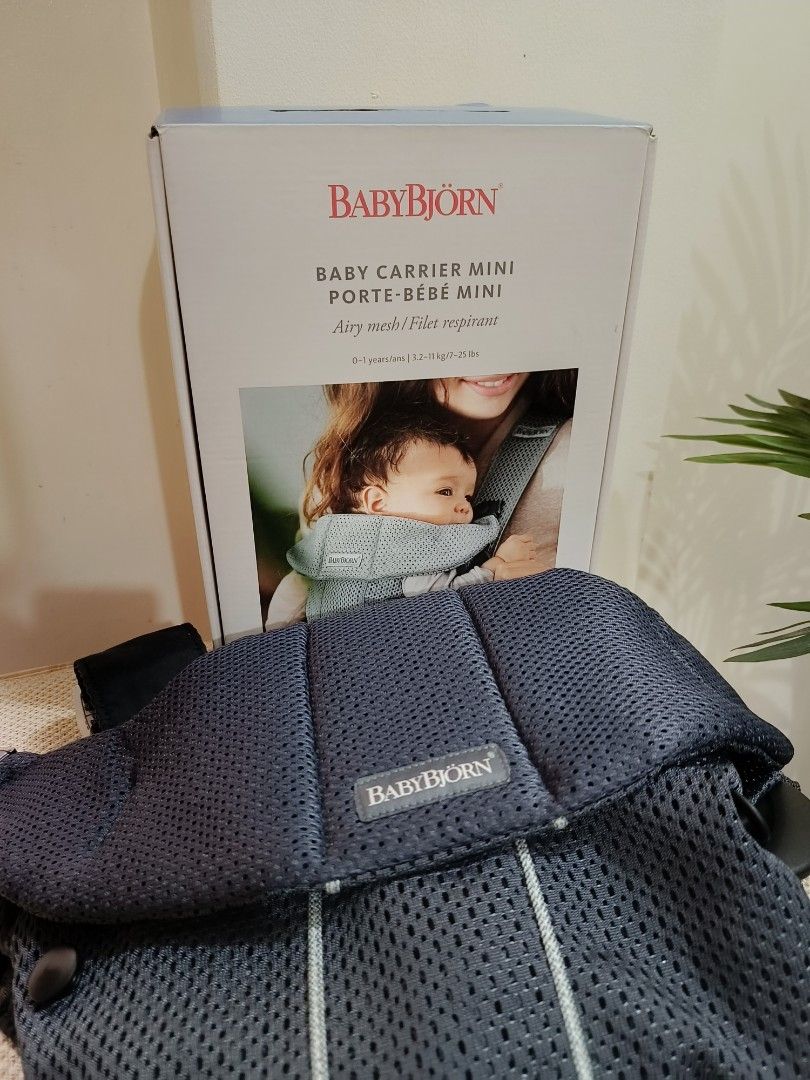 Rush!!! Baby Bjorn Mini Carrier, Babies & Kids, Going Out, Carriers ...