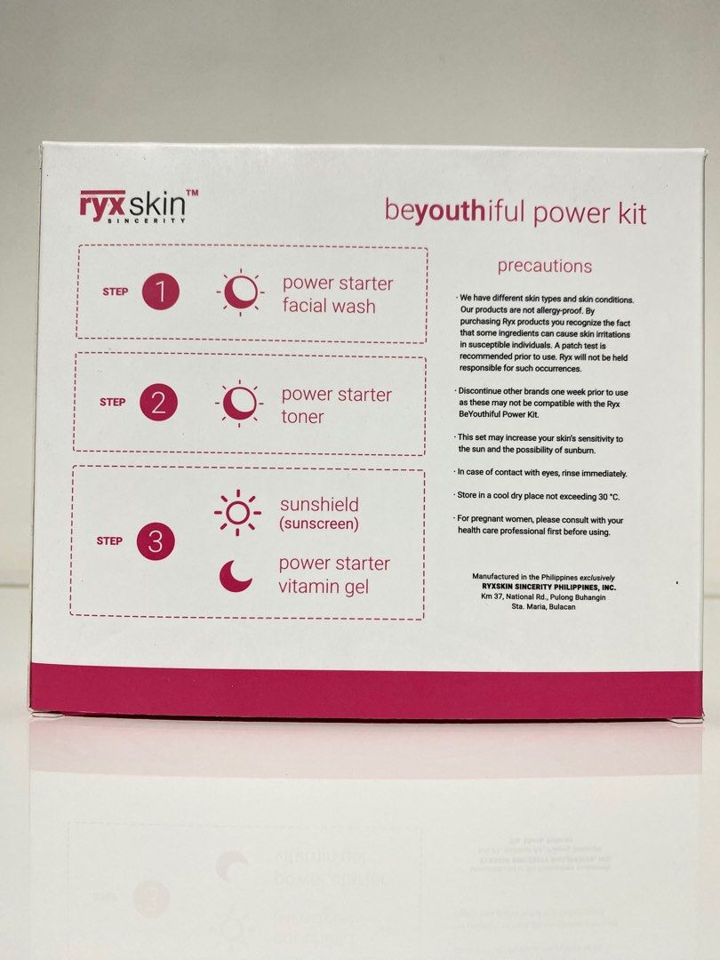 RYX OG BeYouthiful Power Kit - Anti-acne. Complexion correction. skin ...