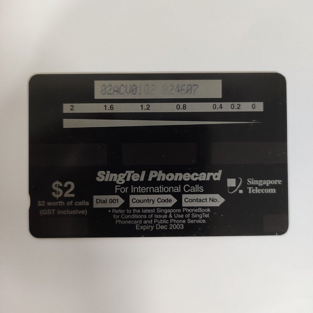 SAF Core Values $2 Phone Card, Hobbies & Toys, Memorabilia ...