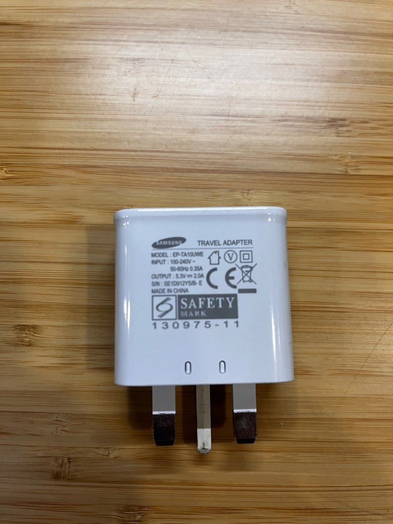 Samsung 10W USB Power Adapter, Mobile Phones & Gadgets, Mobile & Gadget ...