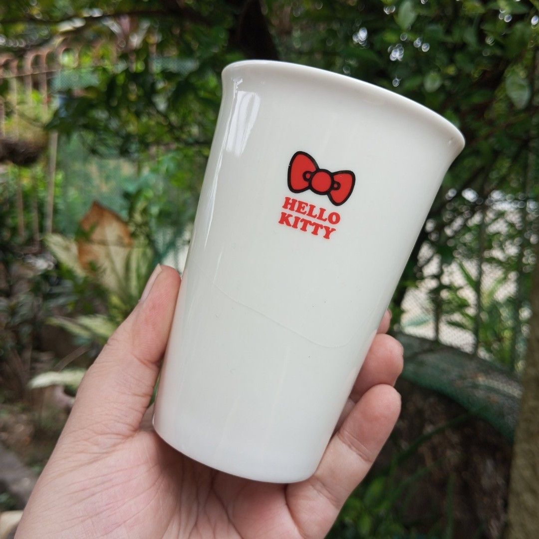 SANRIO Hello Kitty Lawson Ceramic Glass, Furniture & Home Living ...