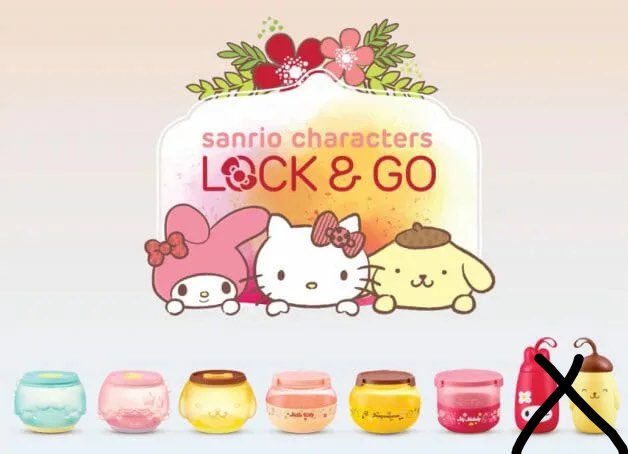 Sanrio Lock & Go containers, Furniture & Home Living, Home Improvement ...