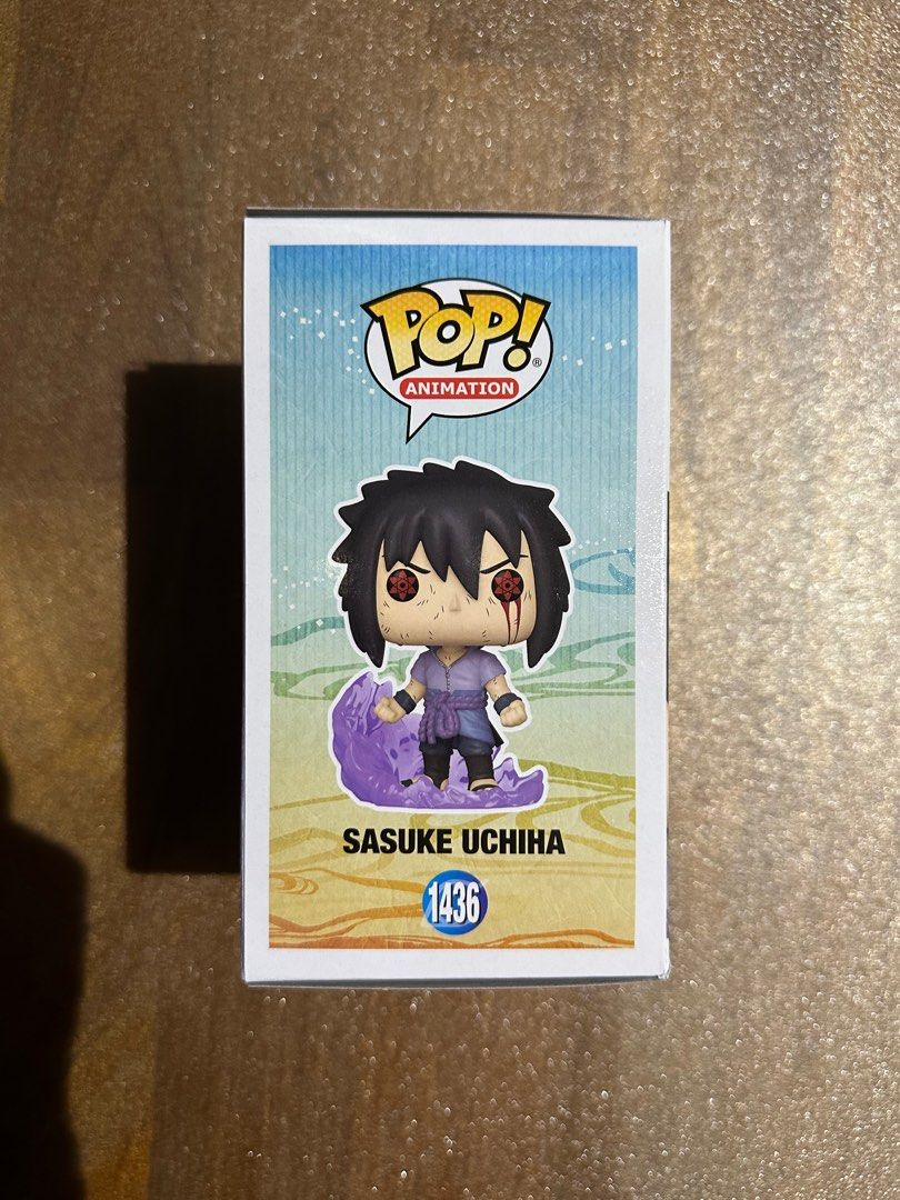 Sasuke Uchiha Naruto Anime Funko Pop 1436, Hobbies & Toys, Toys & Games ...