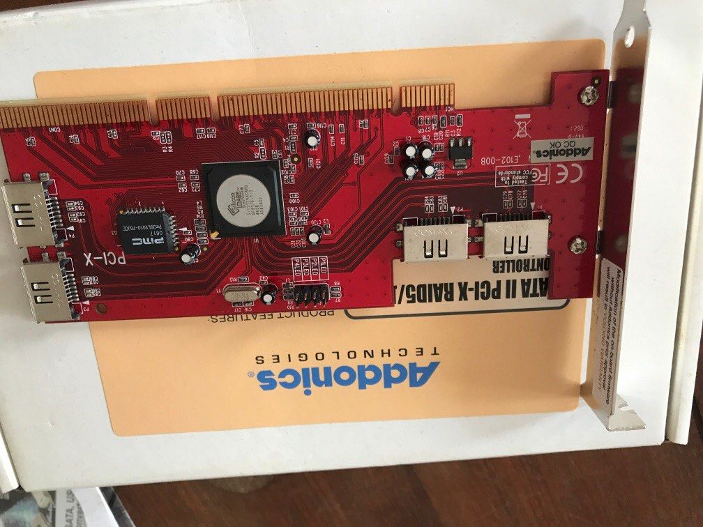 Sata II Pci-X Raid5/JBOD controller, Computers & Tech, Parts ...