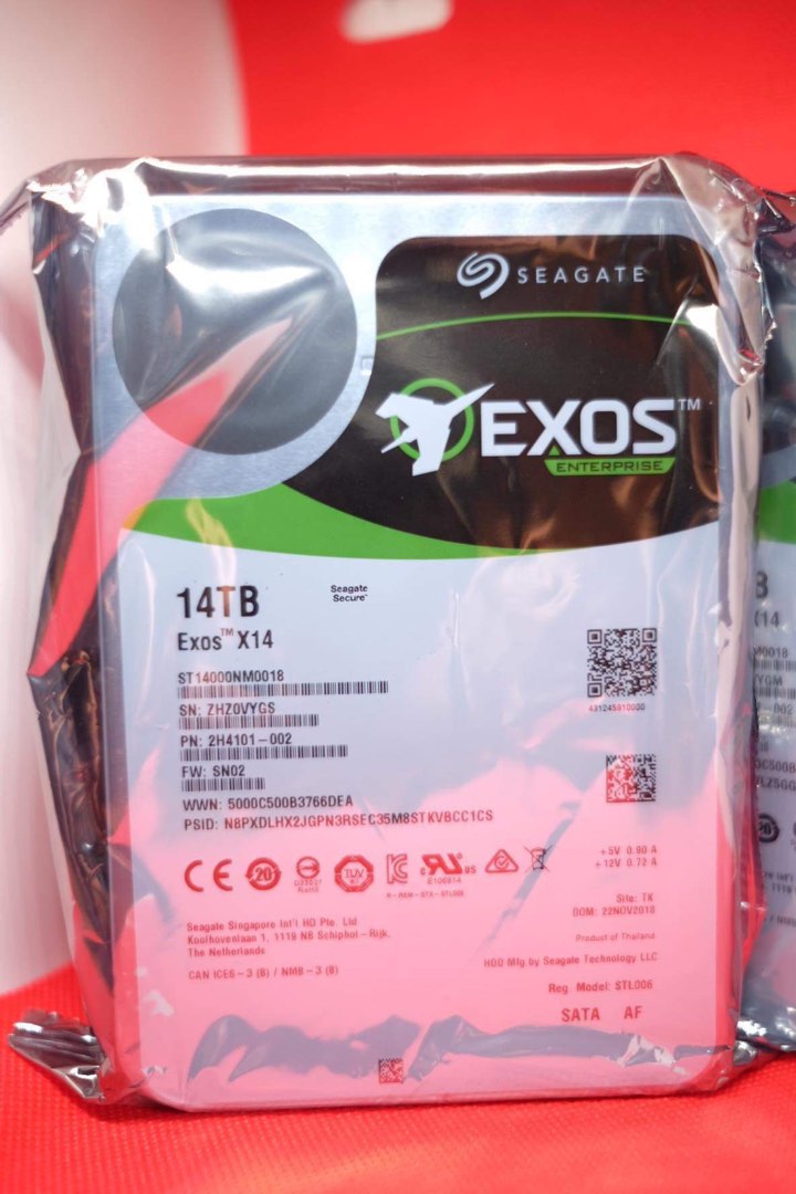 Seagate Exos Enterprise 14TB, Computers & Tech, Parts & Accessories ...